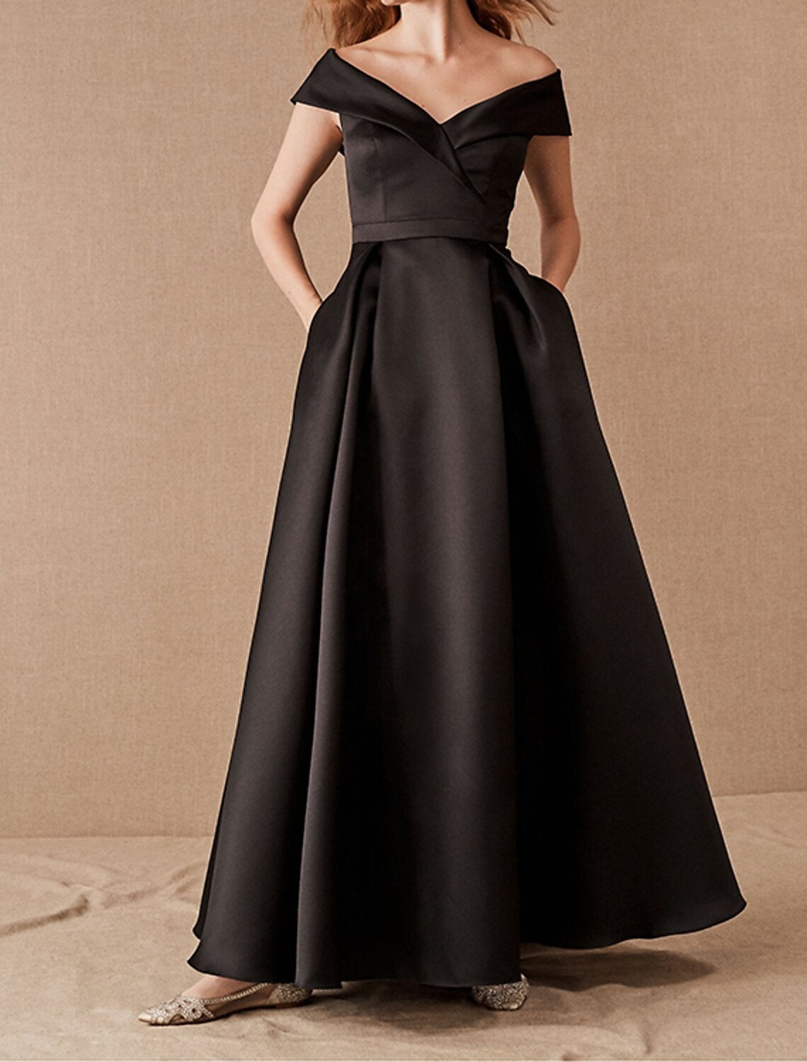 Wholesa A Line Plus Size Prom Formal Evening Dress Off Shoulder Short Cntnz